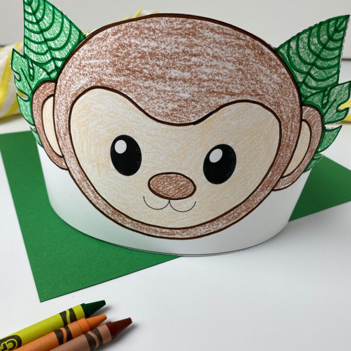 Free Printable Monkey Template Howler Monkey Printable Craft